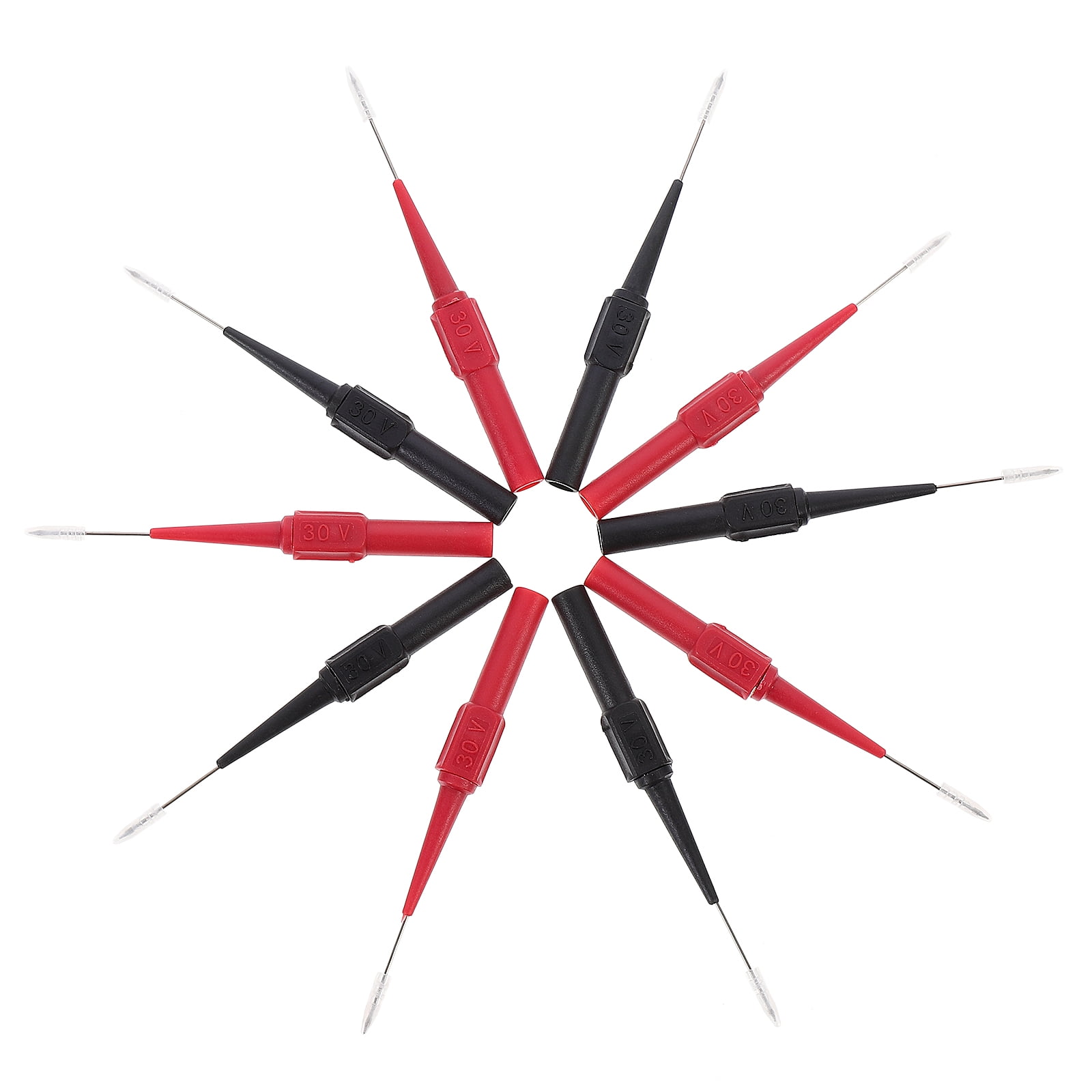 Melantax 10 Pack Multimeter Test Pins Electrical Test Probes ...