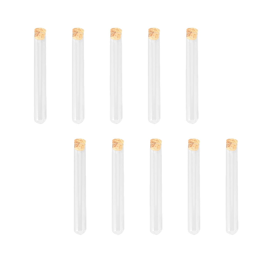 Plastic Test Tubes With Corks OFFCUP 40pcs Plastic Test Tubes With Cork ...