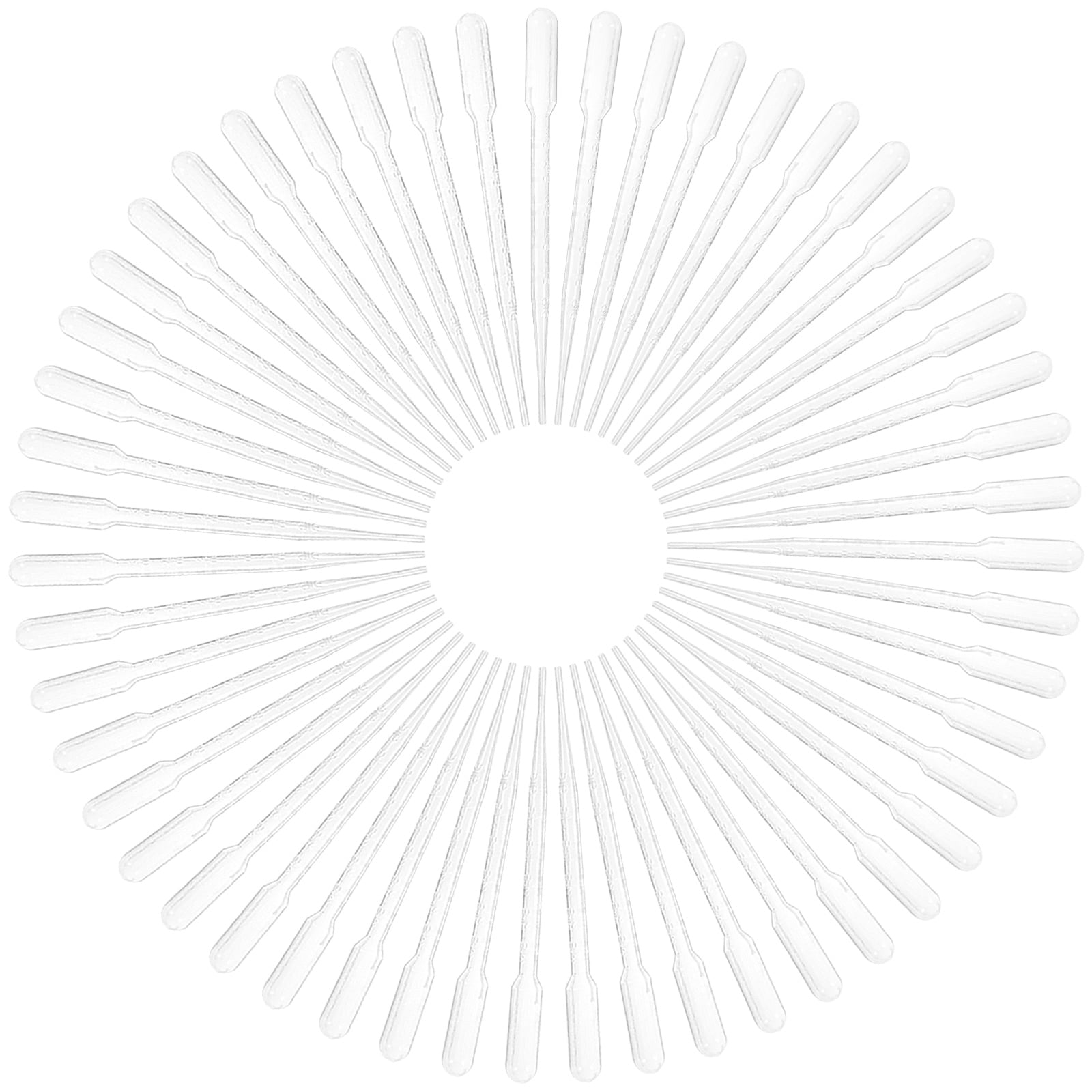 OUNONA White Polyethylene Transfer Pipette for Laboratory Use with ...