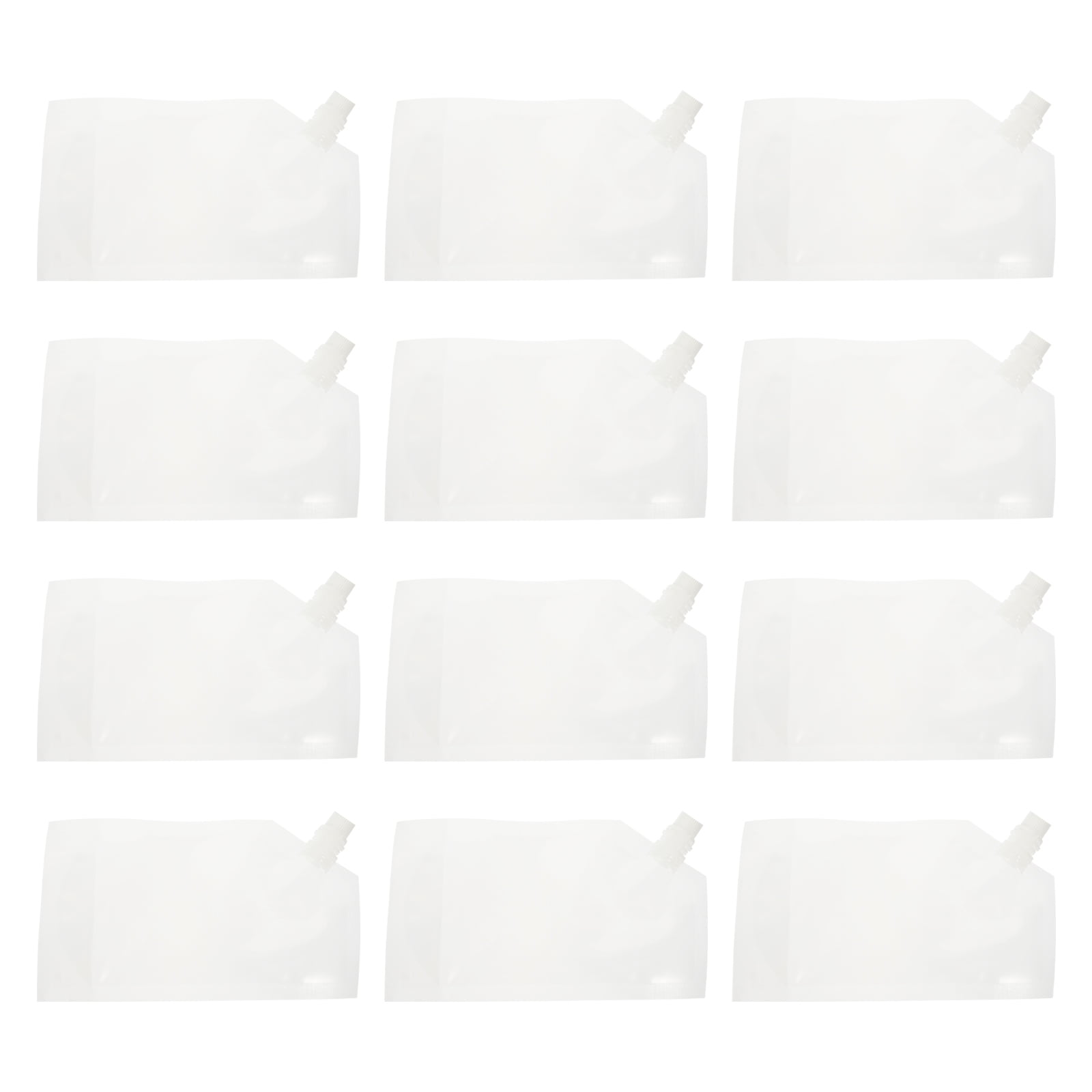 Melantax 12 Pack Beverage Takeaway Bags Liquid Packaging Bags Food ...