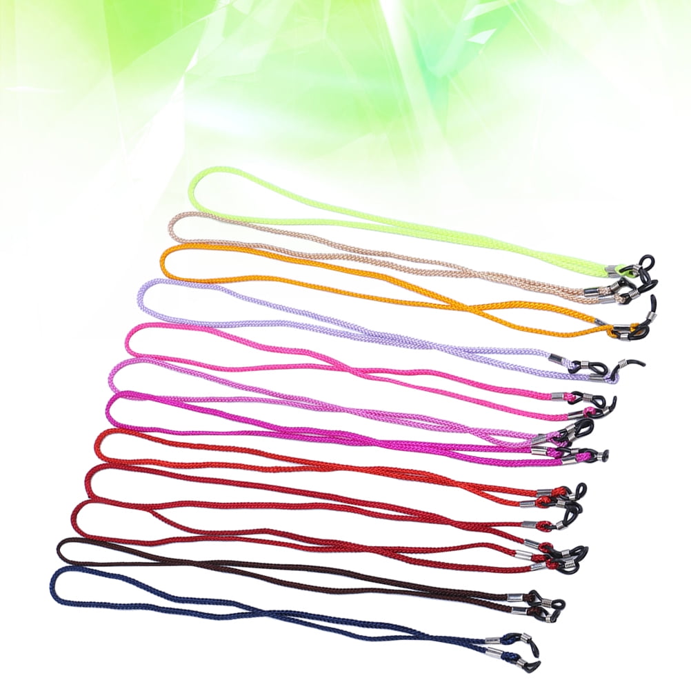 Melantax 12-pack non-slip glasses rope thick glasses rope wear ...