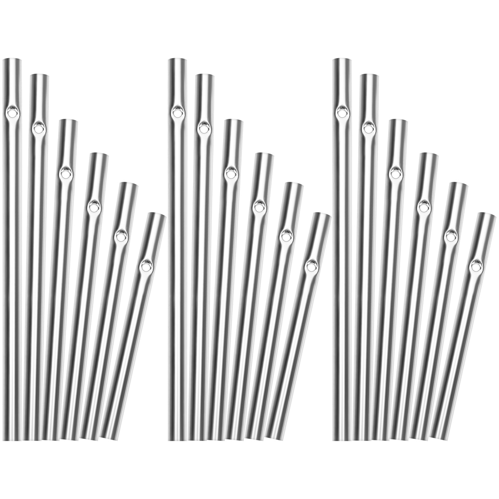 Melantax 18-Pack Aluminum Wind Chime Tube Wind Chime Making Accessories ...