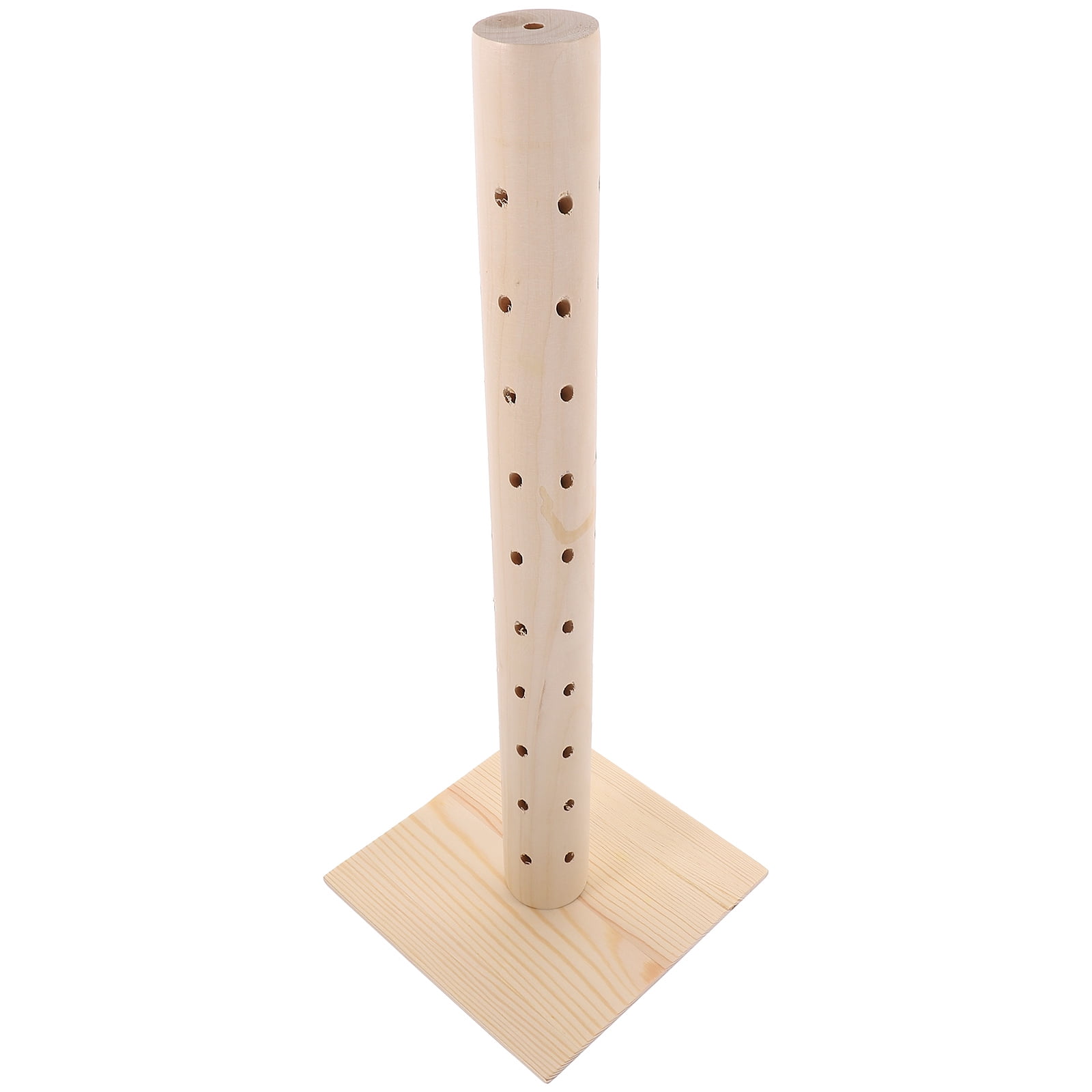 Melantax 1pc Wooden 360° Rotating Lollipop Stand Decorative Round Hole ...