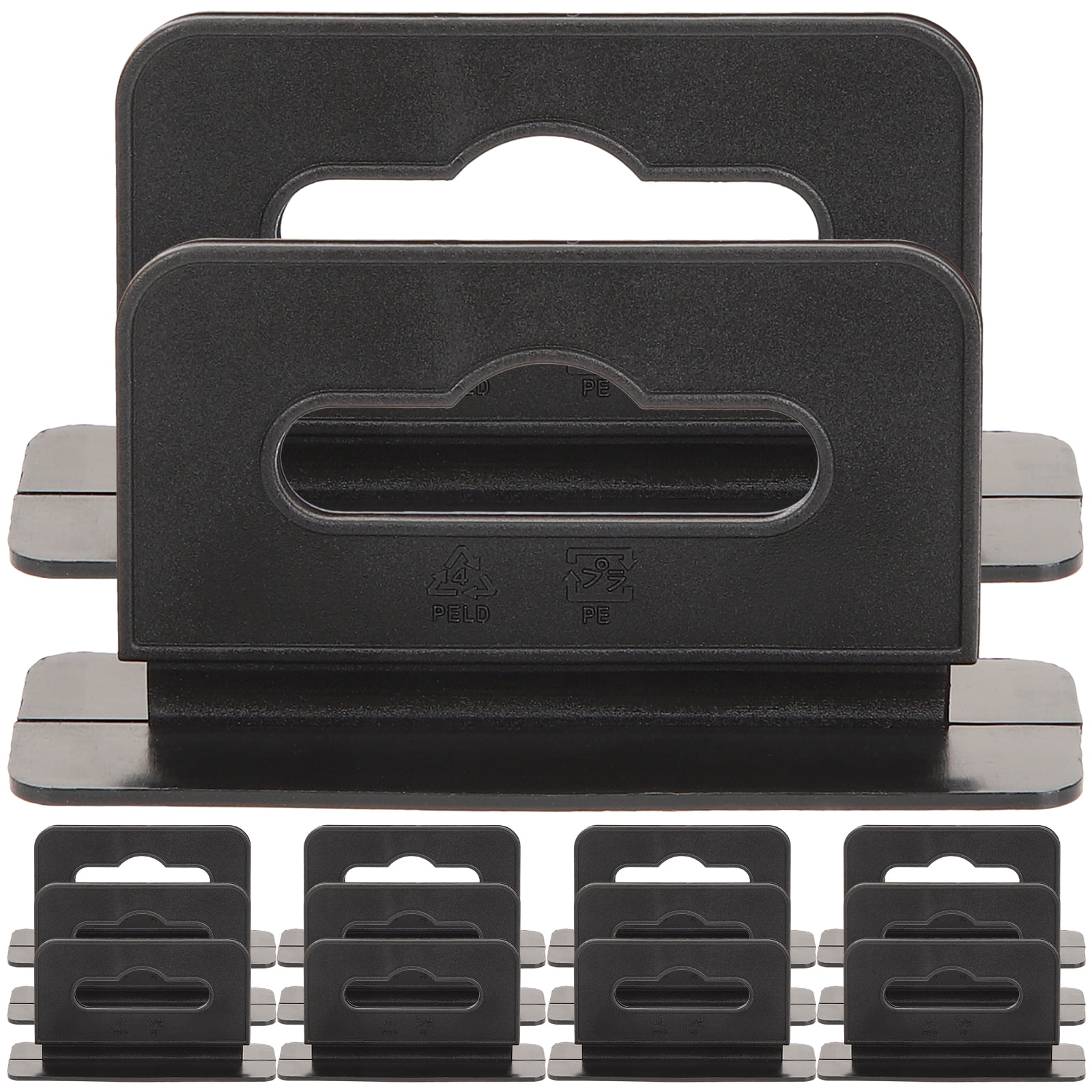 Melantax 200 Pack Self Adhesive Display Hangers for Multi-Purpose ...