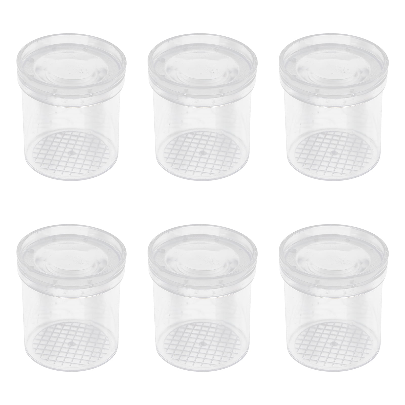 Melantax 6 Pack Plastic Insect Observation Jar Outdoor Magnified Insect ...