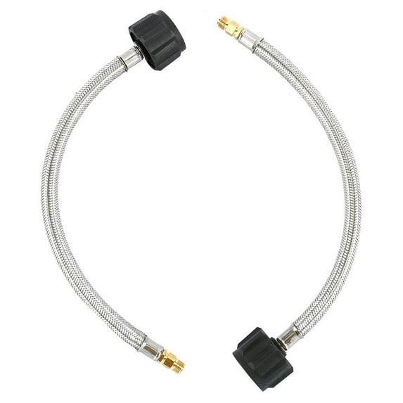 Melantax A pair of RV propane hoses, durable replacement propane hoses ...