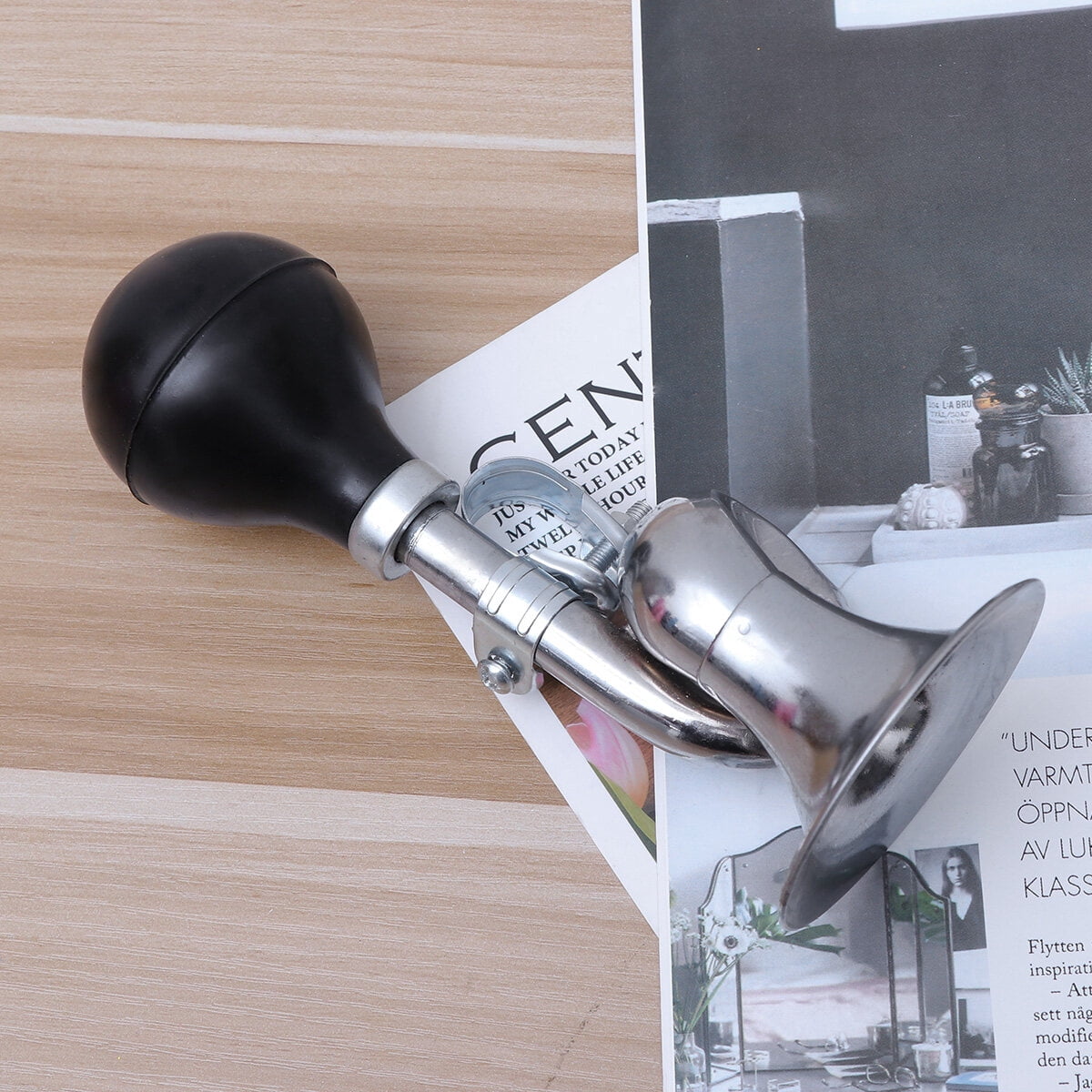 Melantax Bicycle horn high-sounding air horn handlebar horn alarm bell ...