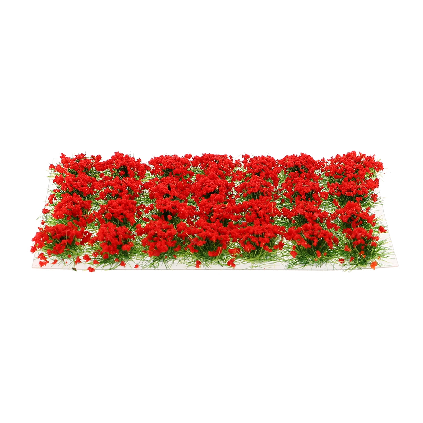 FOLOYORI Realistic Design Mini Flower Cluster Red 1Pcs 3.9x2.4in ...