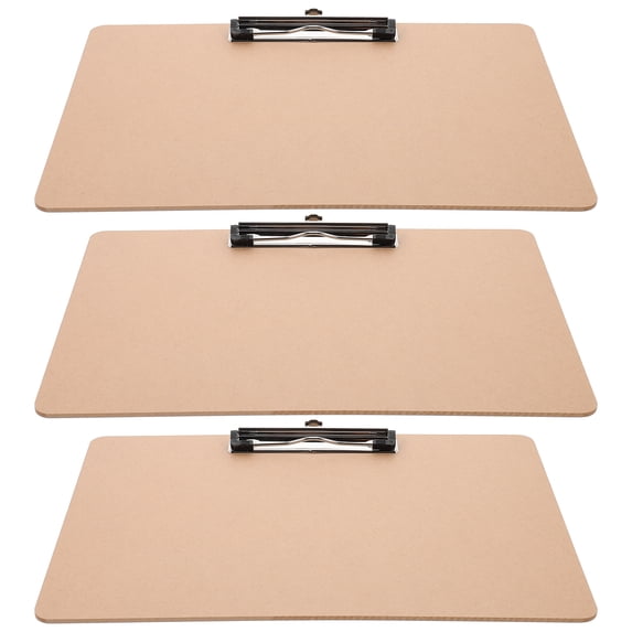 Melantax Case Pack Portable Clipboard Writing Board Office Cardboard ...