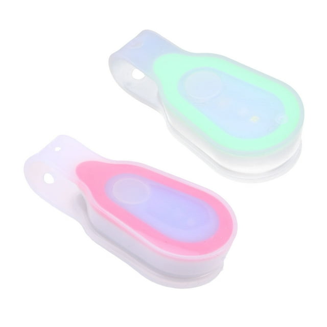 Melantax Case Pack Tri-Mode LED Safety Light Clip-On Silicone Running ...