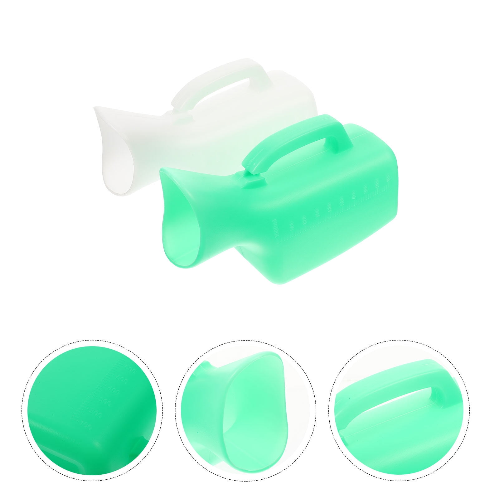 Melantax Case-pack female urine bottle female urinal large capacity ...