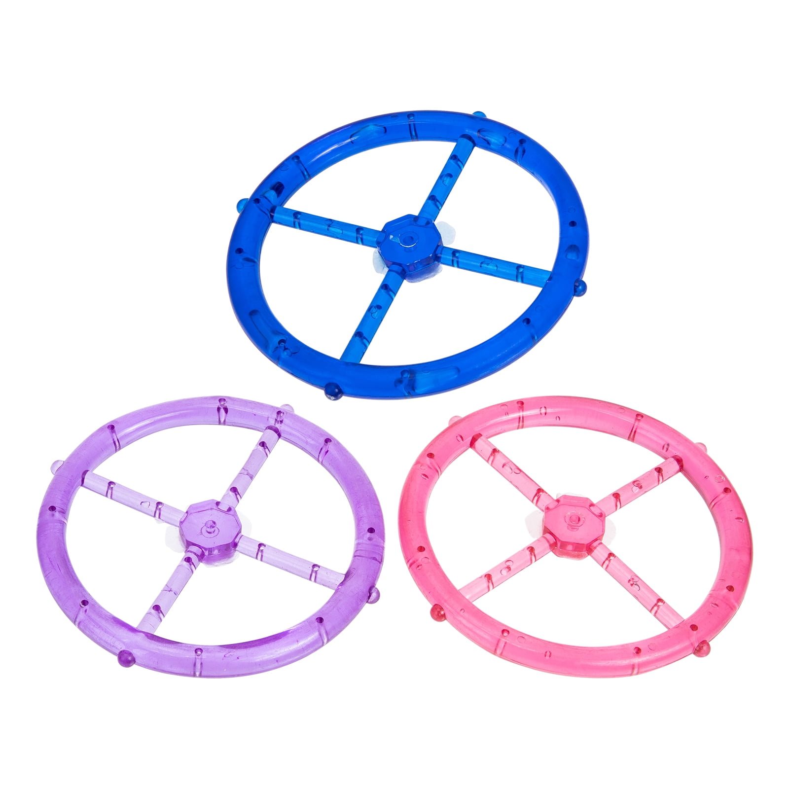 Melantax DIY wind chime supplies plastic wind chime ring wind chime DIY ...