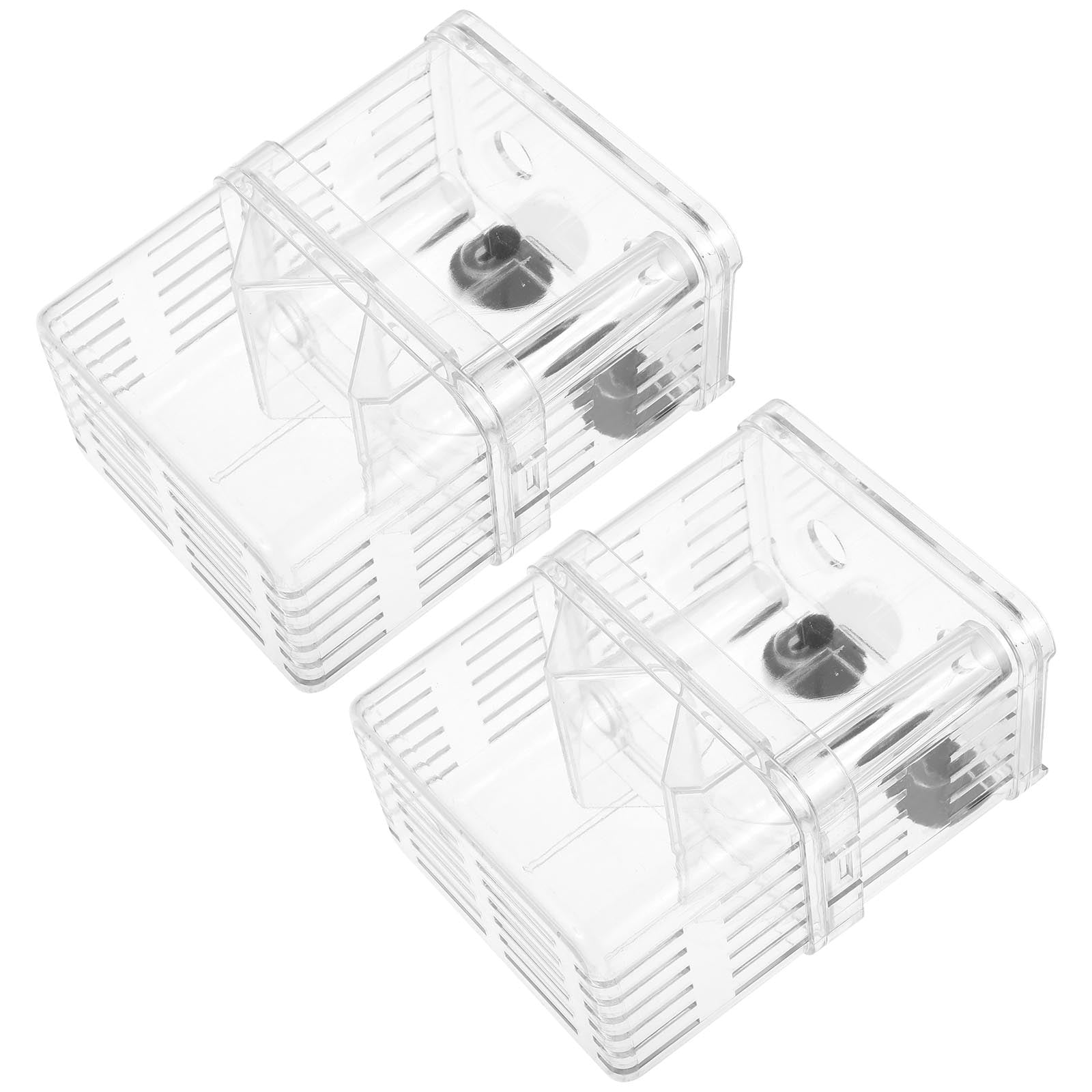 FOLOYORI Betta Fish Breeding Box Transparent Plastic 2Pcs - Walmart.com