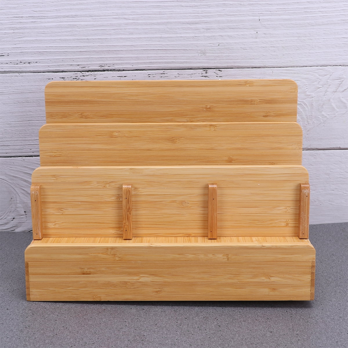 Melantax Multifunctional Bamboo Charging Station Docking Station Phone ...