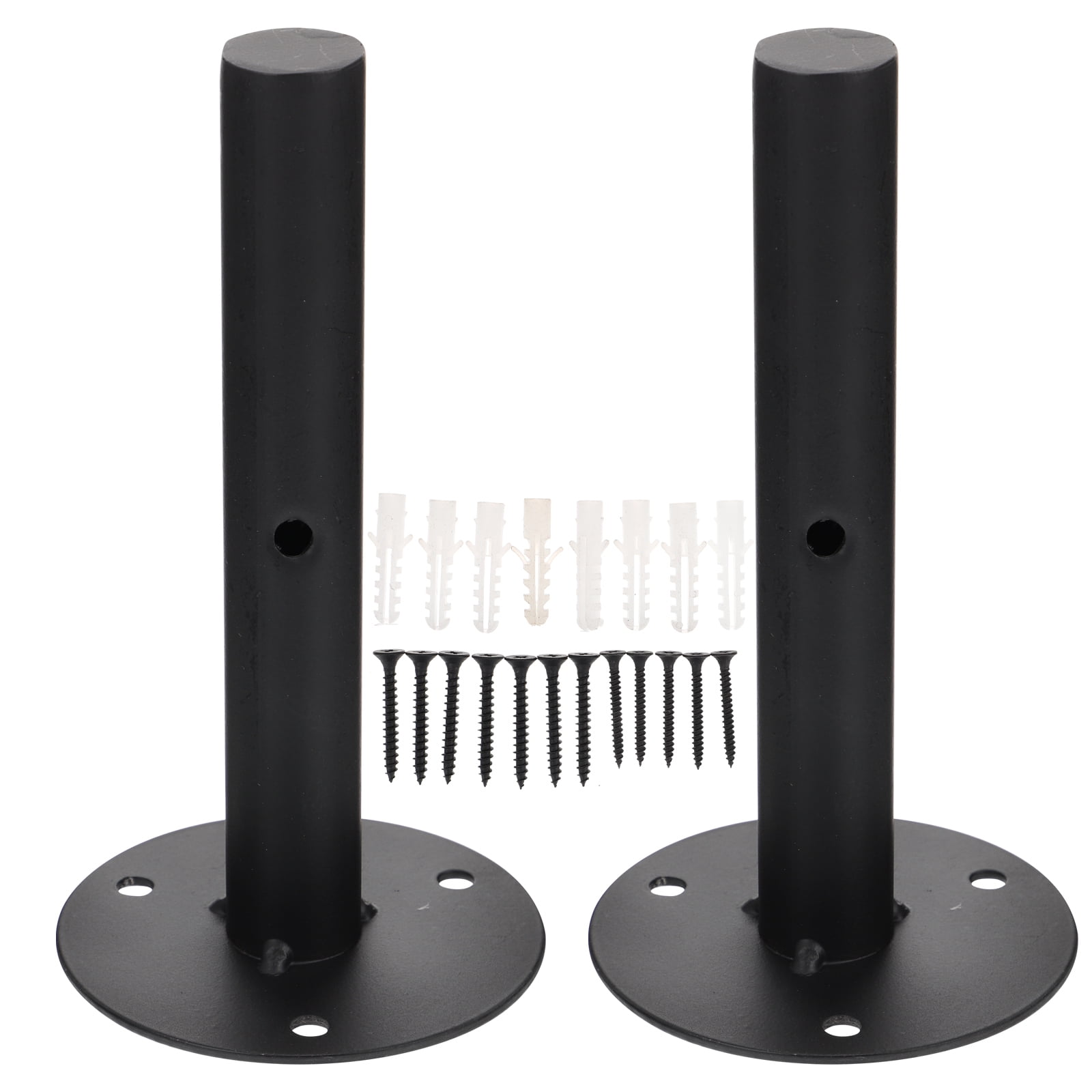 Melantax Pieces Industrial pipe rack bracket Iron pipe bracket suitable ...