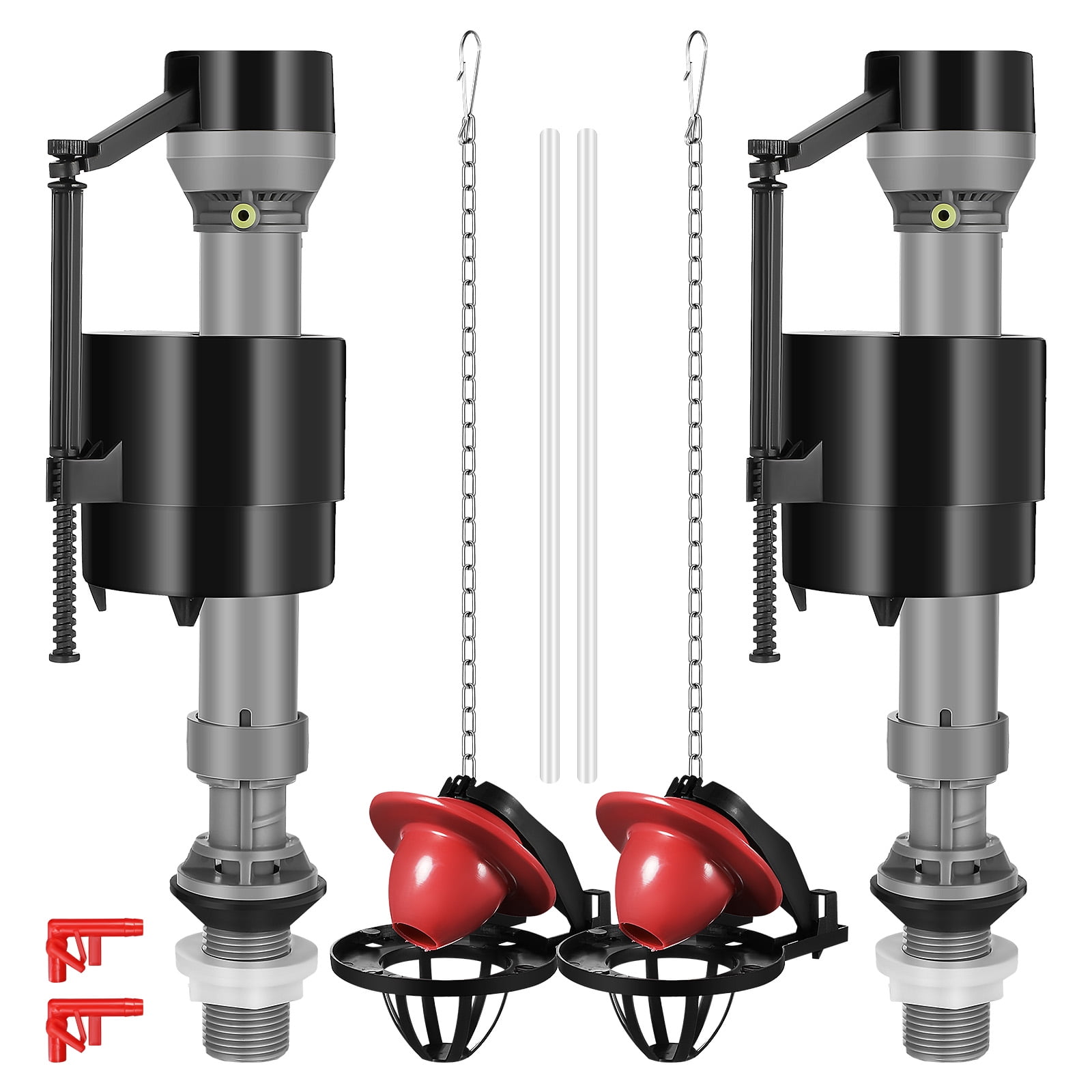Melantax Set of replacement toilet float valves for universal toilet ...