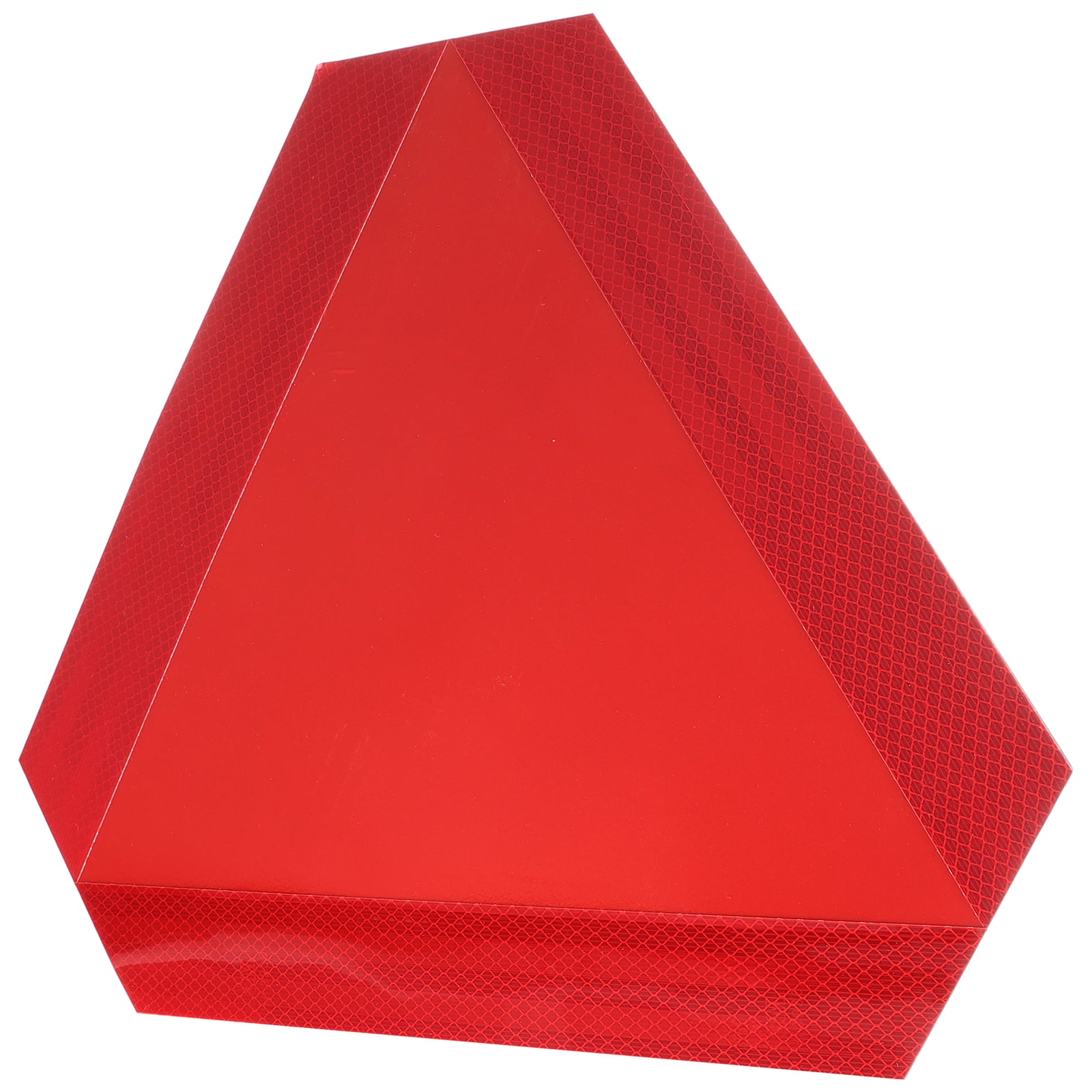 Melantax Slow moving vehicle safety sign with reflector triangle sign ...