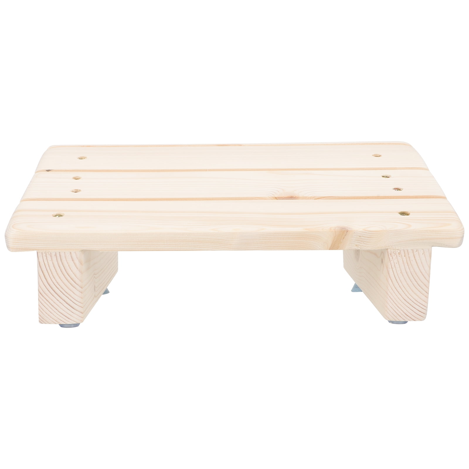 FOLOYORI Slanted Foot Stool Khaki 1Set 11.8X8.3X4.3In - Walmart.com