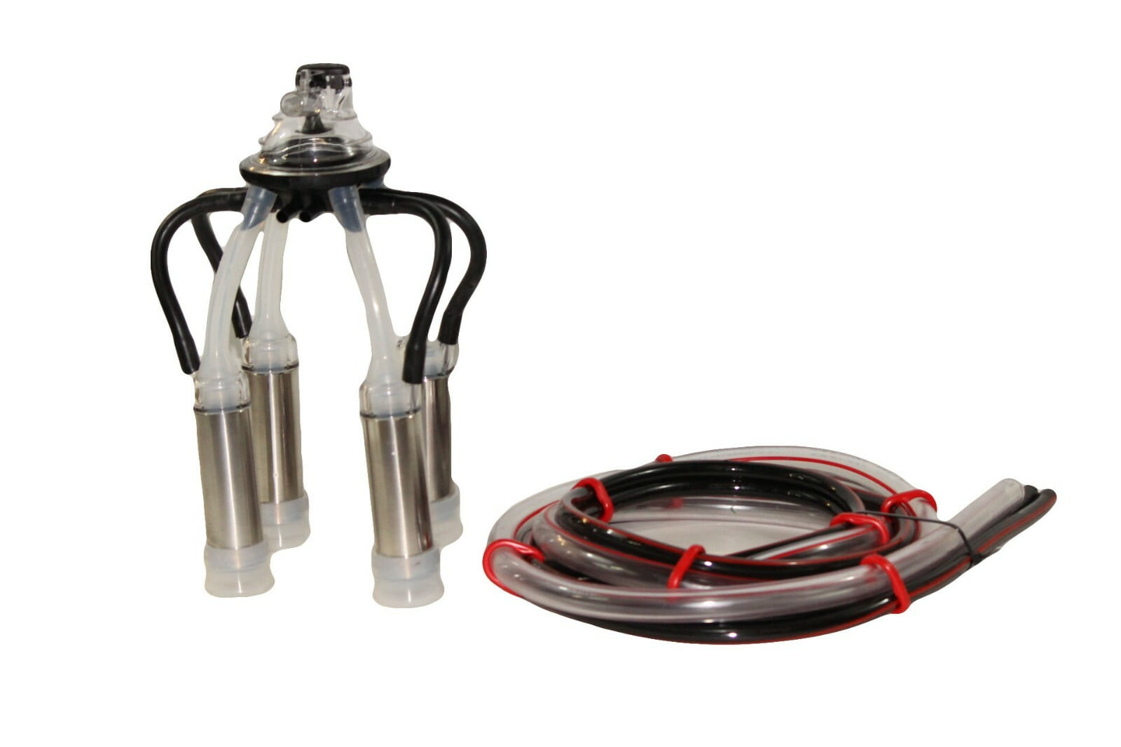 Melasty, Cow Assembly 200cc Milking Claw Med Size Teat/ 7Ft Pulsator ...