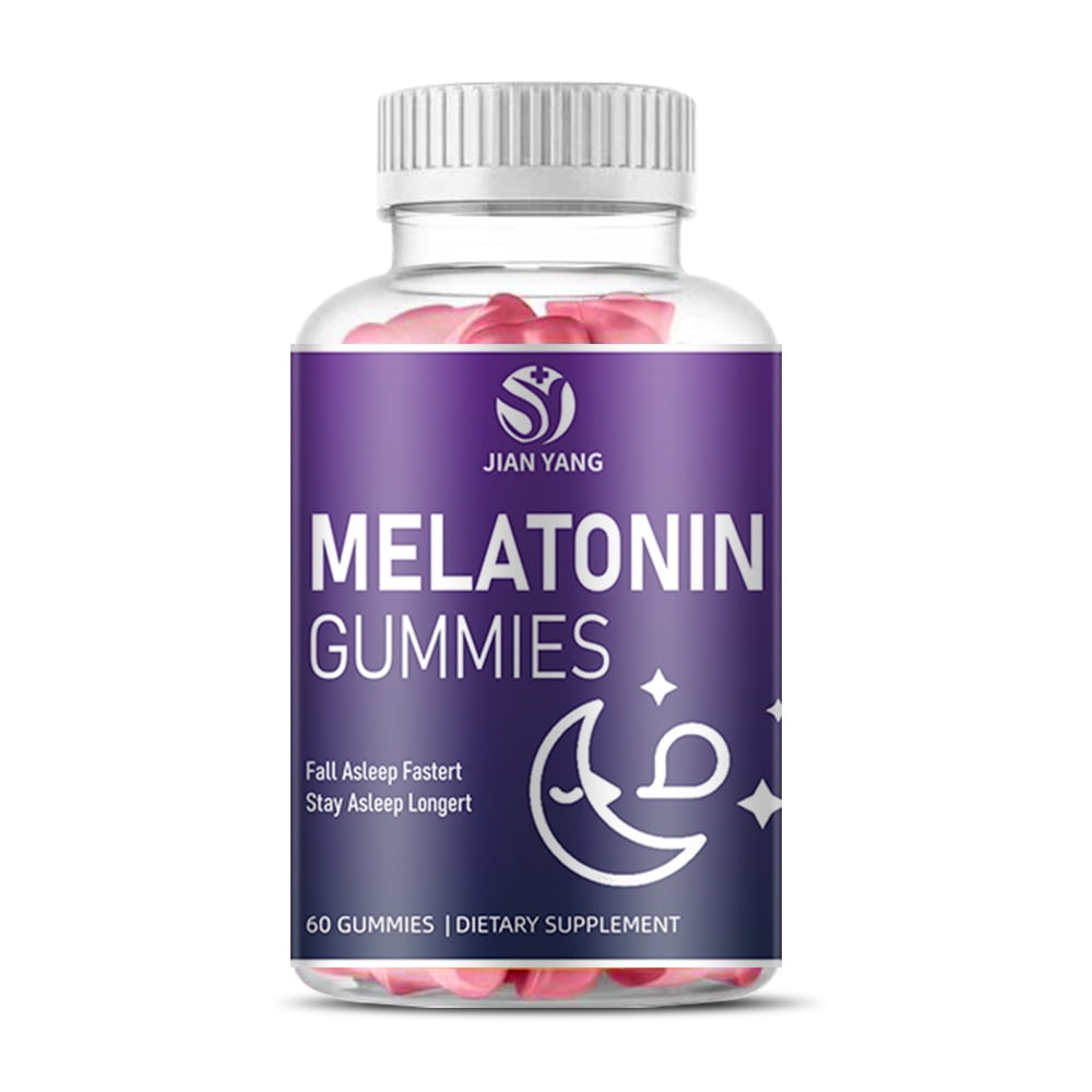Melatonin Gummies 60 capsules in a bottle - Walmart.com