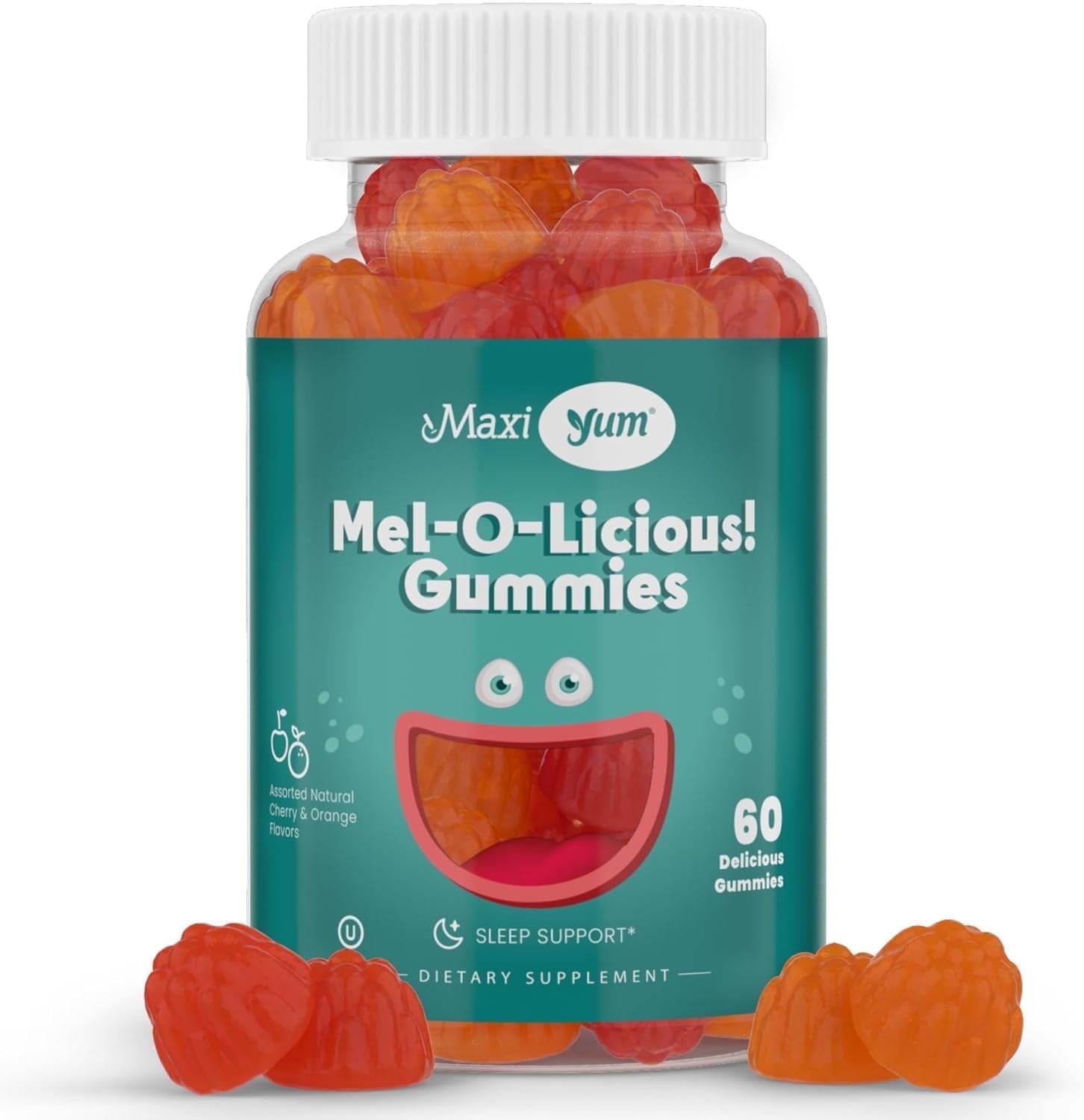 Maxi Health Mel-O-Licious Melatonin Gummies for Kids – 1mg Sleep ...