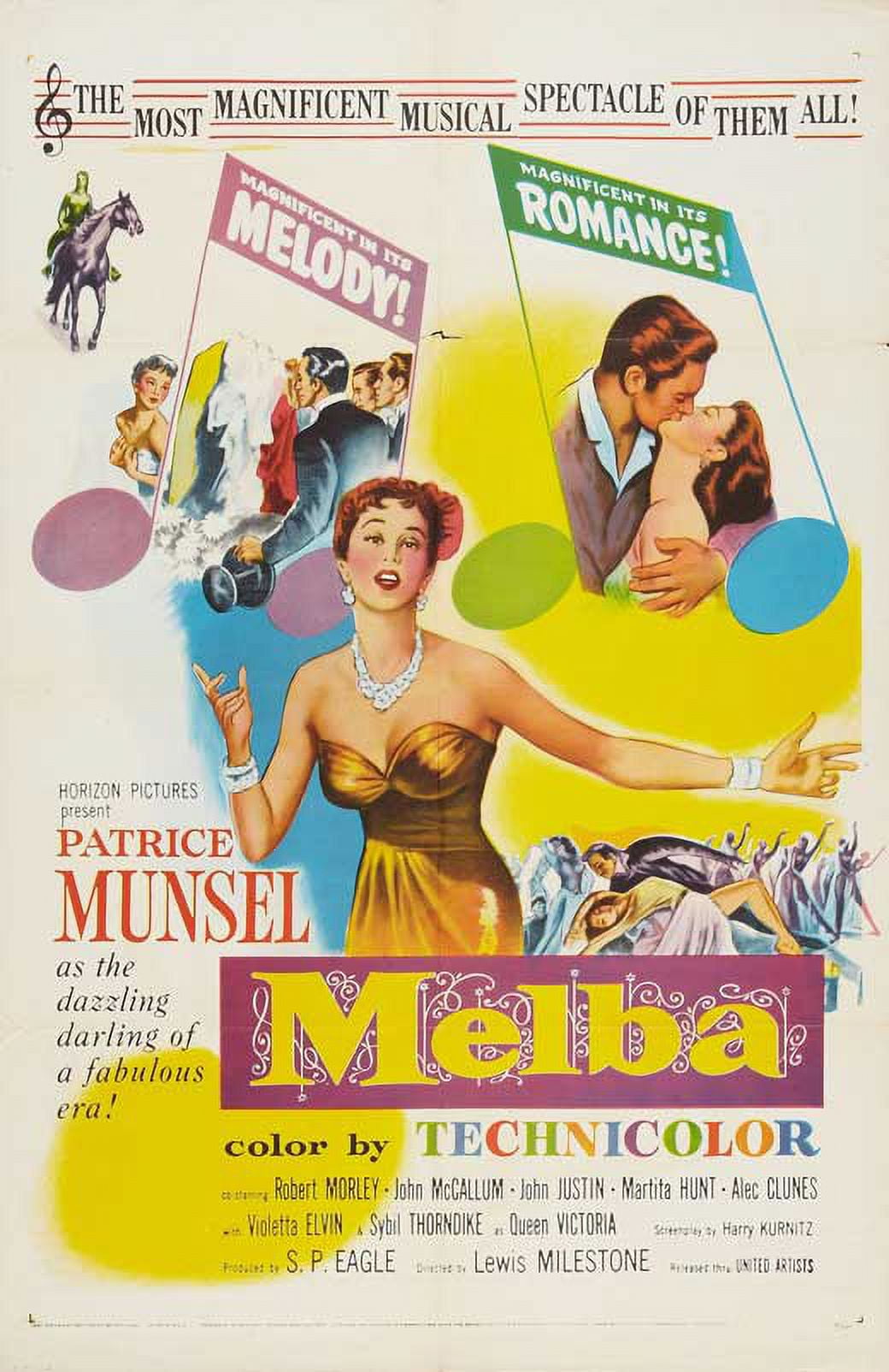 Melba - movie POSTER (Style A) (27" x 40") (1953) - Walmart.com