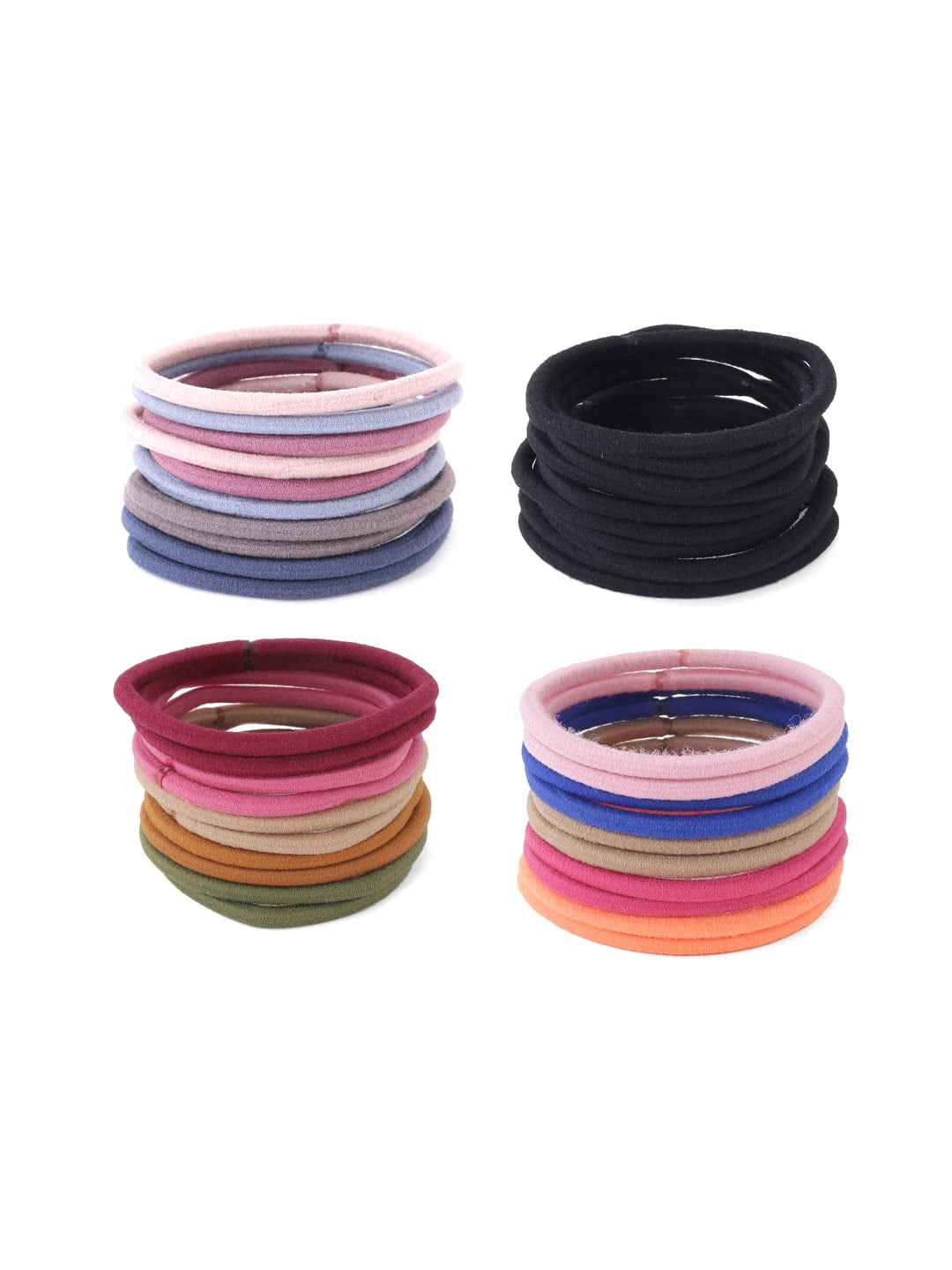 Melbees by Yellow Chimes Hair Rubber Bands for Girls Kids Hair ...