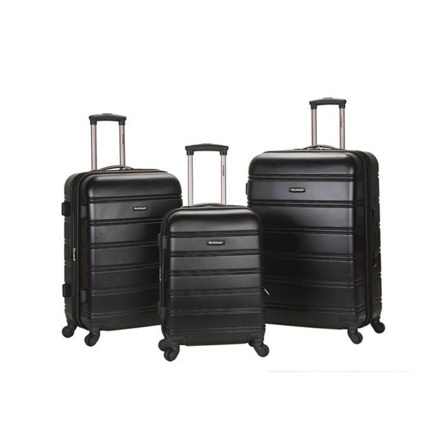 Melbourne 3 Pc Abs Luggage Set - Walmart.com