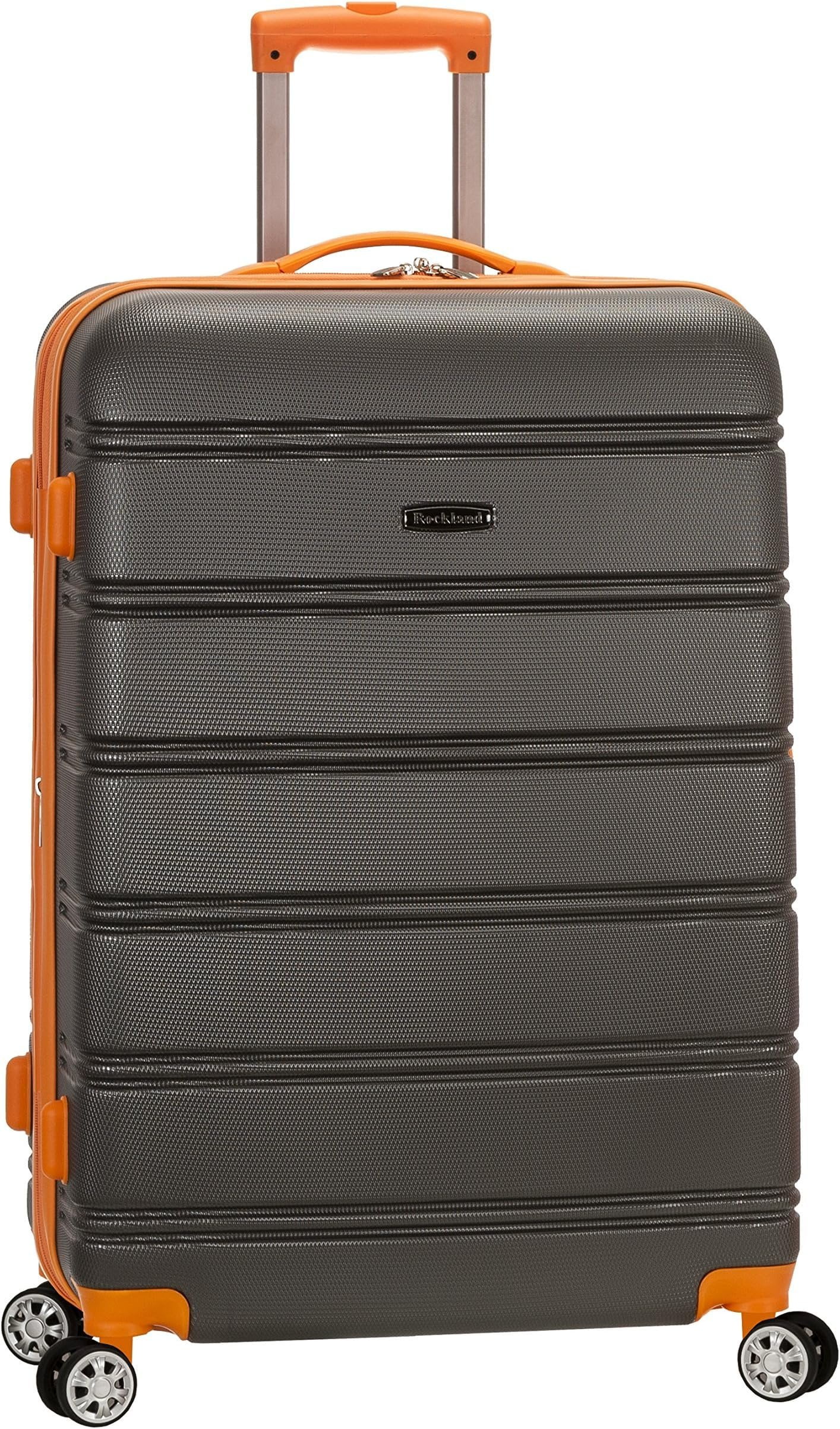 Melbourne Hardside Expandable Spinner Wheel Luggage, Charcoal, Checked ...
