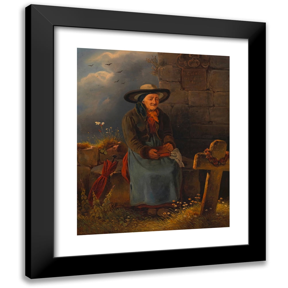 Melchior Fritsch 15x18 Black Modern Framed Museum Art Print Titled - Am ...