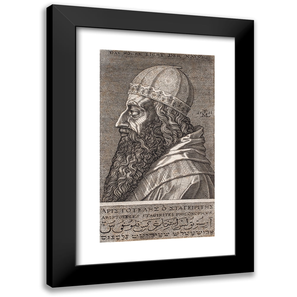 Melchior Lorck 15x24 Black Modern Framed Museum Art Print Titled ...
