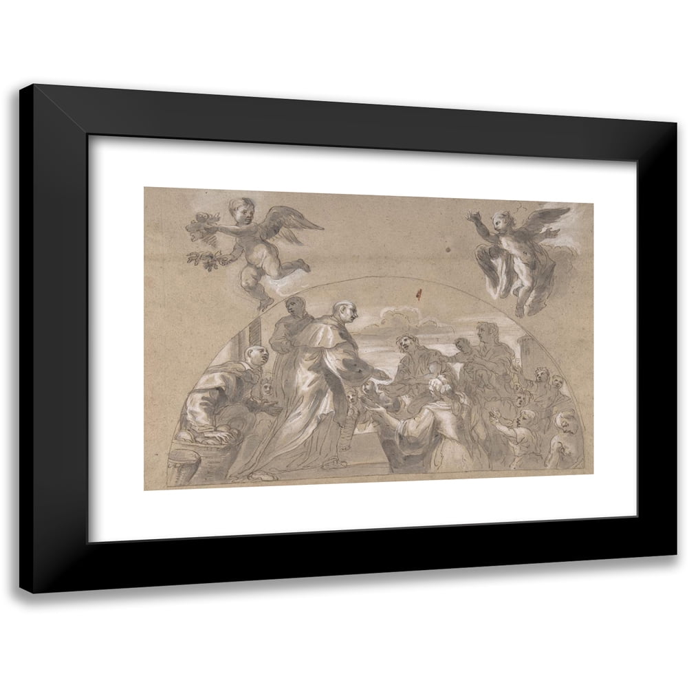 Melchior Steidl 24x17 Black Modern Framed Museum Art Print Titled ...