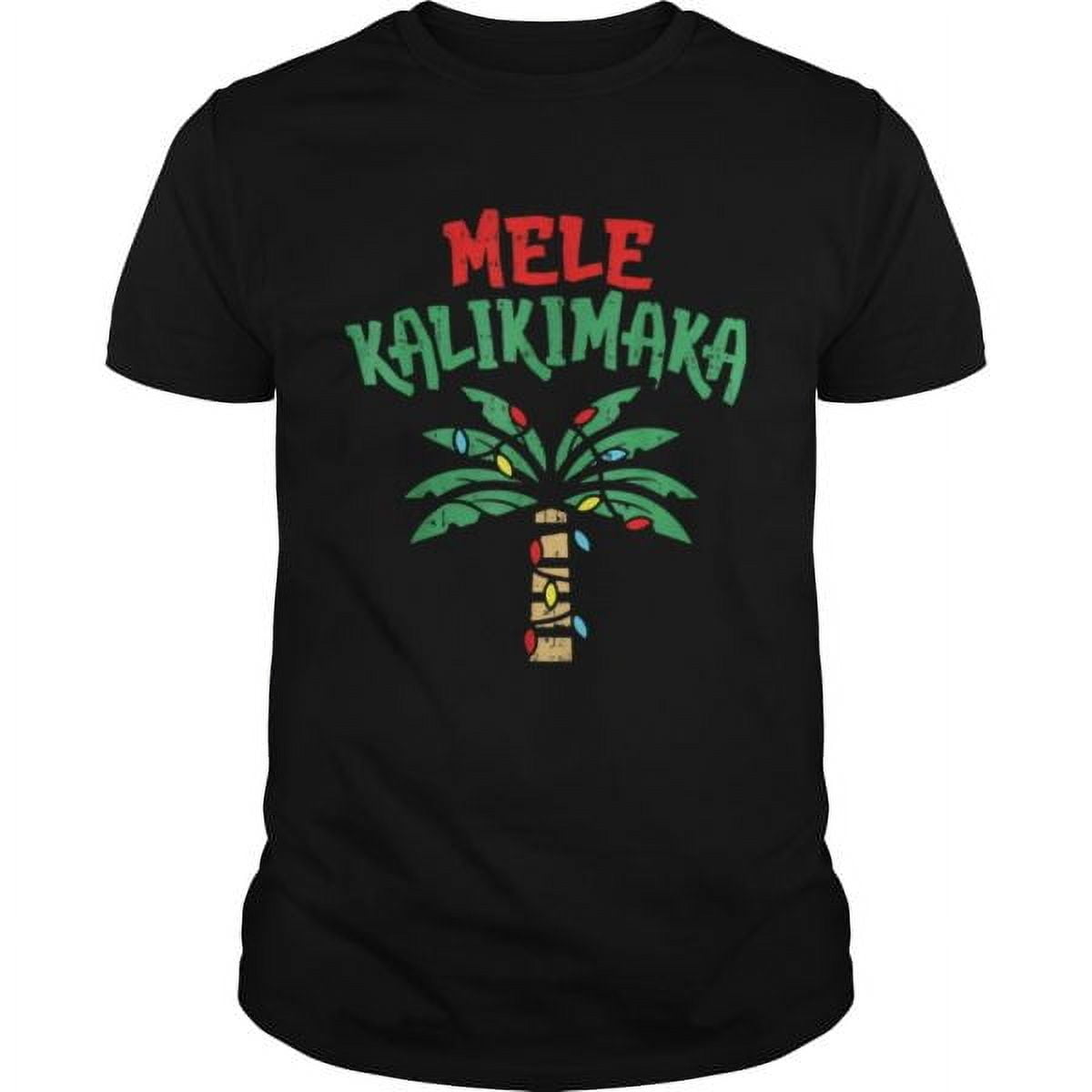 Mele Kalikimaka Palm Tree Hawaiian Christmas In July shirt - Walmart.com