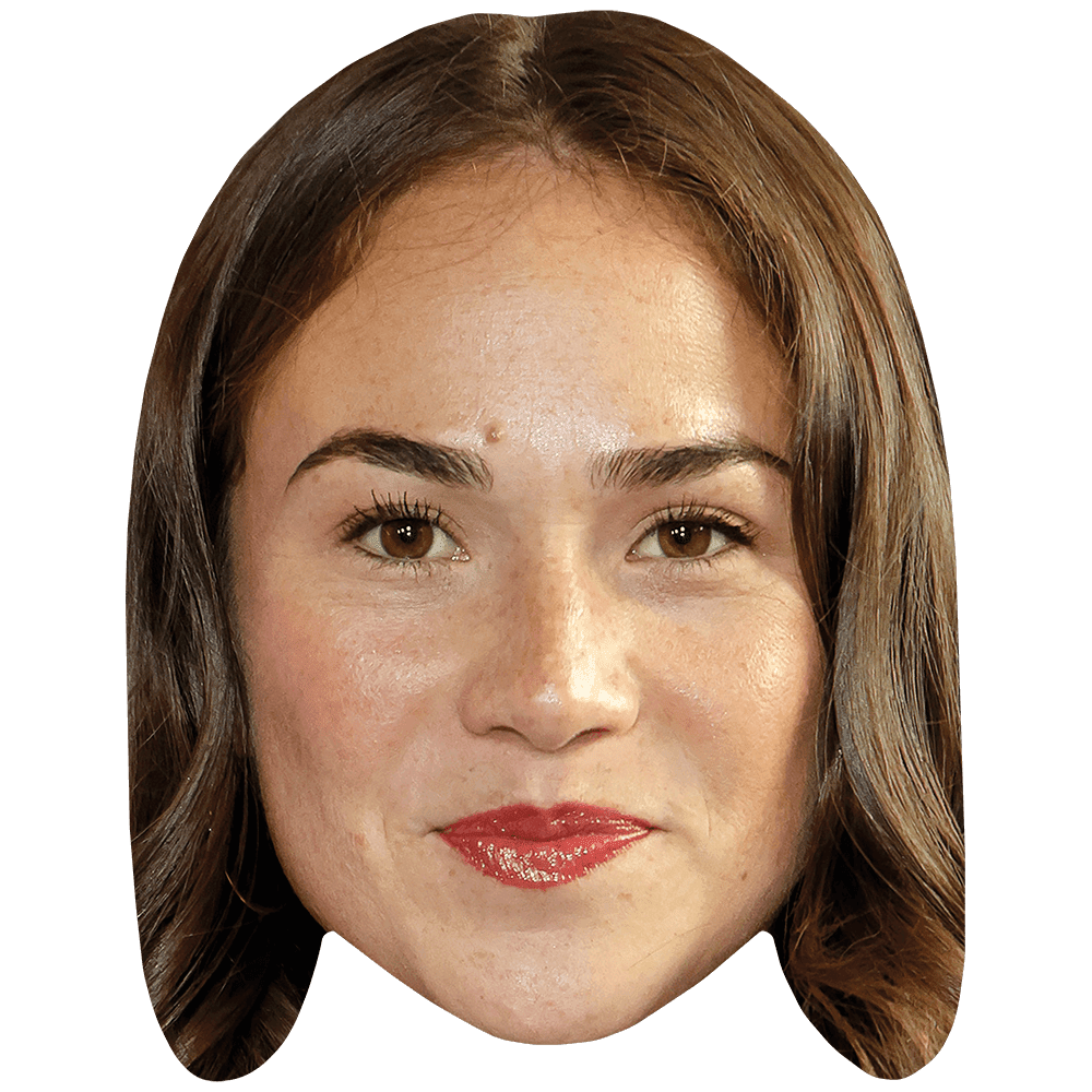 Meleana Shim (Brown Hair) Celebrity Mask, Flat Card Face, Fancy Dress ...