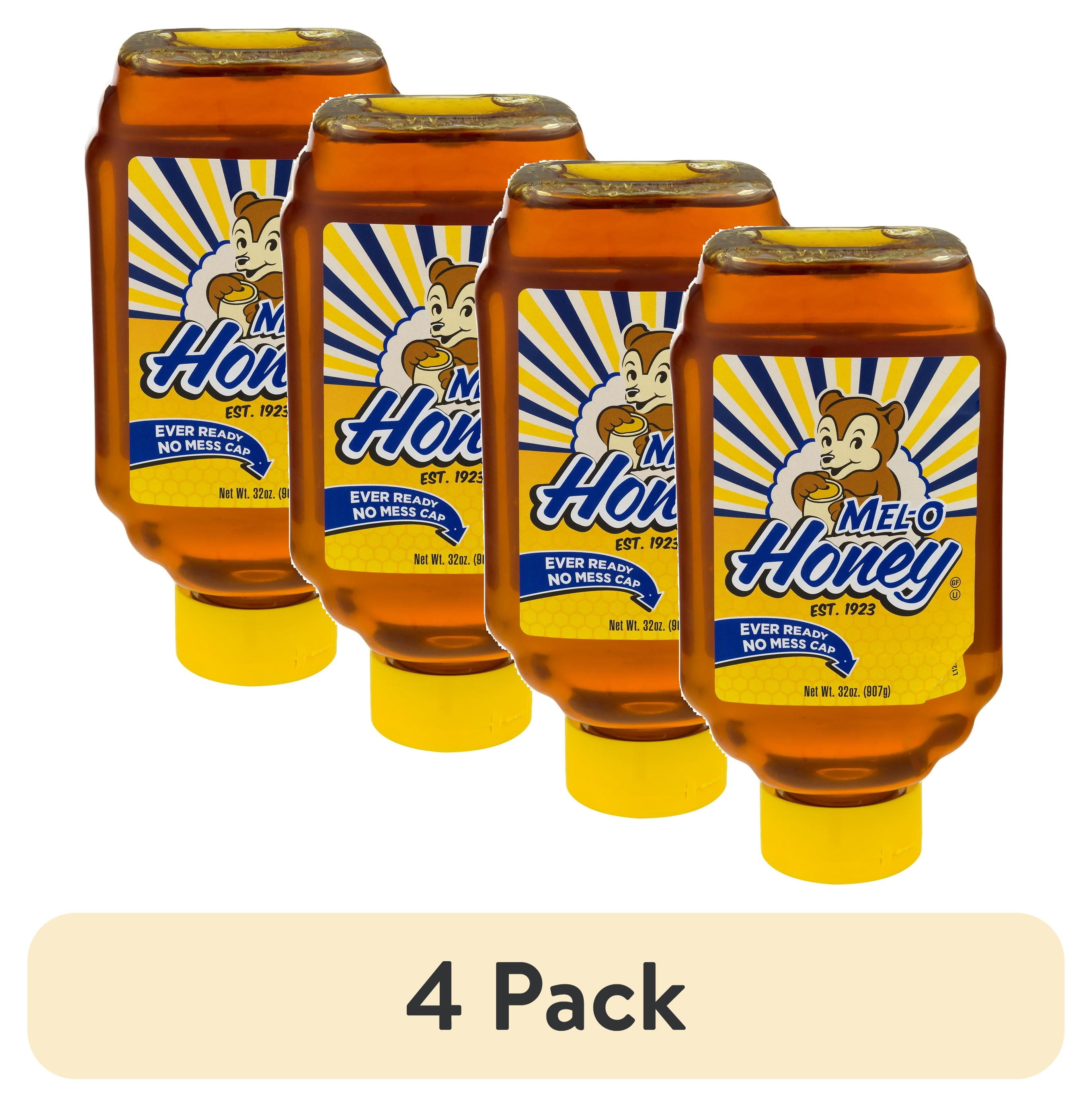 (4 pack) Melford Olson Honey Mel O Pure Honey, 32 oz - Walmart.com