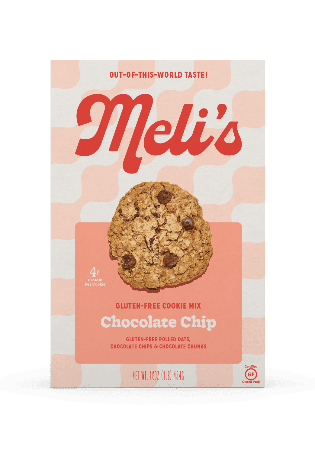 Meli's Gluten-Free Oatmeal Baking Chocolate Chip Premix, Choco-Lot ...