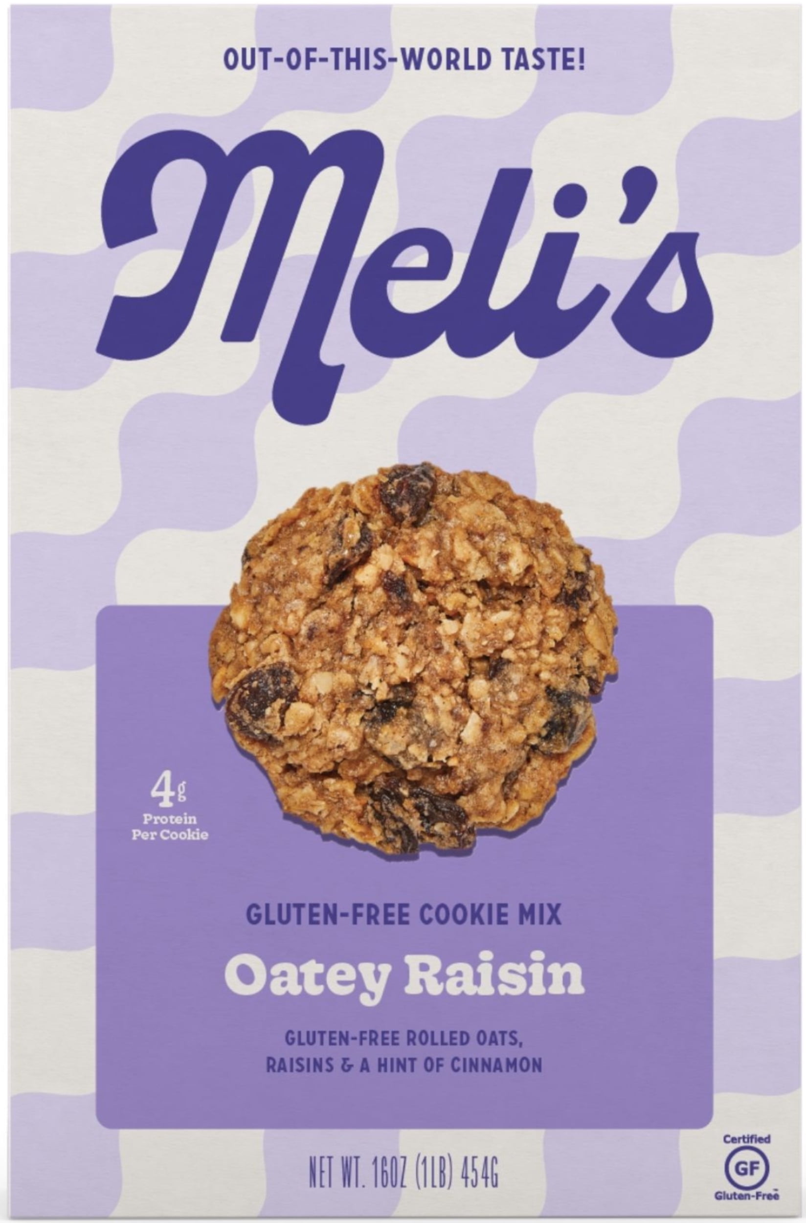 Meli's Monster Cookies - Oatey Raisin Mini Cookies - Case Of 6-4.5 oz ...