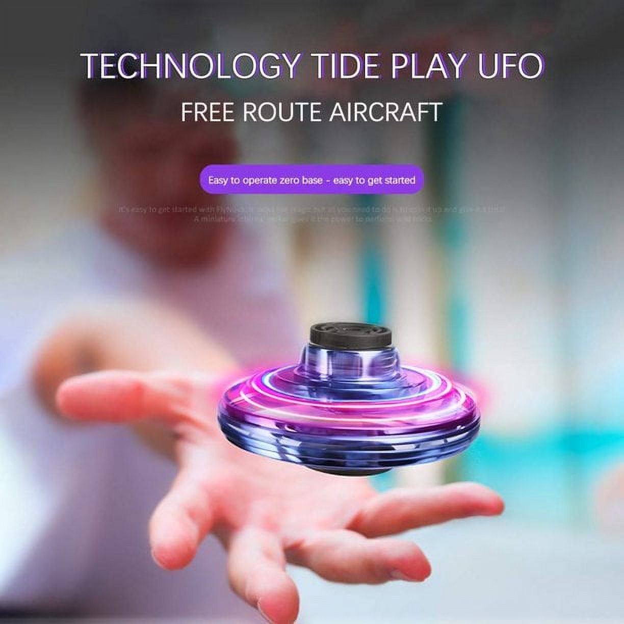Melia UFO Easy Flying Mini Toys for Kids Drone Hand Operated Drones ...