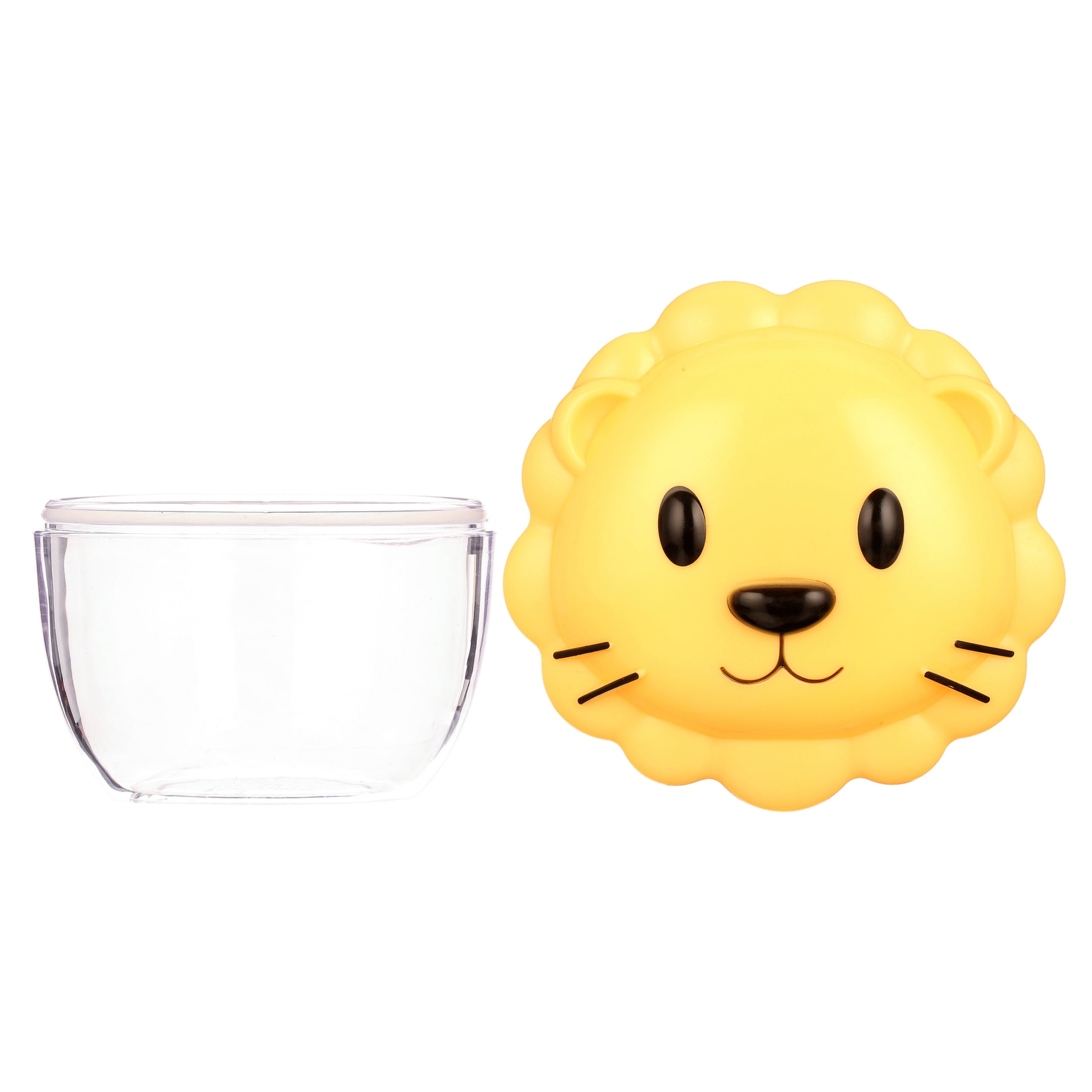 melii Animal Snack Containers with lid (Lion) - Walmart.com