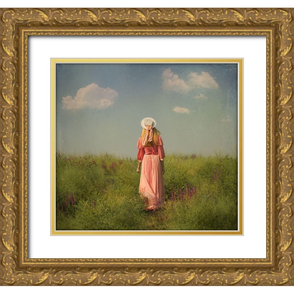 Melik-Nubarova, Svetlana 16x15 Gold Ornate Wood Framed with Double ...