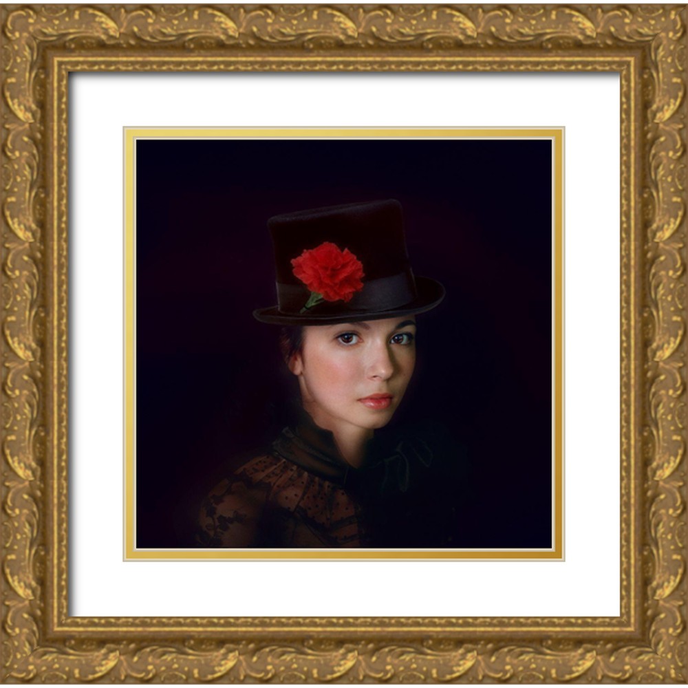 Melik-Nubarova, Svetlana 26x26 Gold Ornate Wood Framed with Double ...