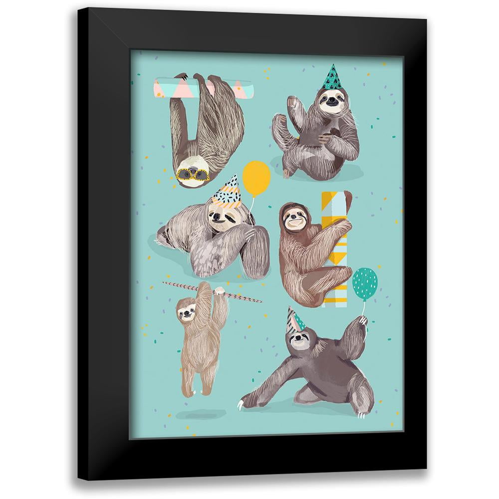 Melin, Hanna 11x14 Black Modern Framed Museum Art Print Titled - Party ...