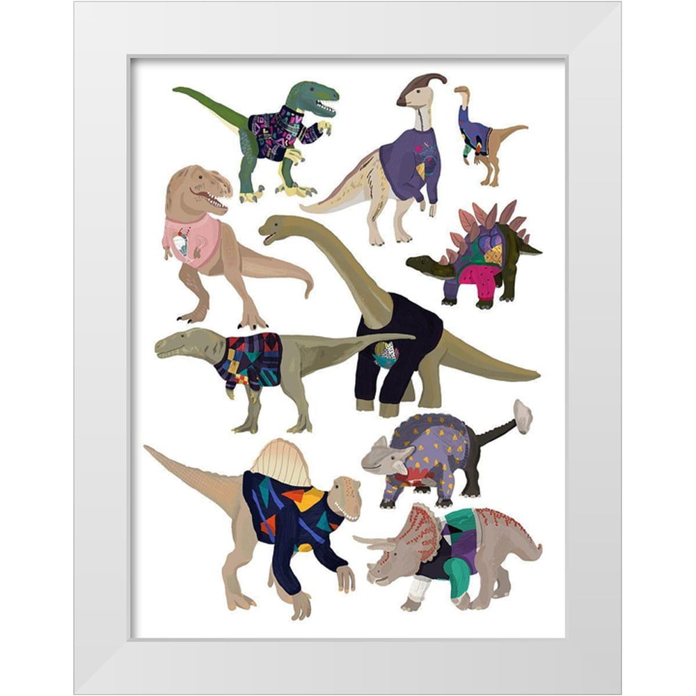 Melin, Hanna 19x24 White Modern Wood Framed Museum Art Print Titled ...