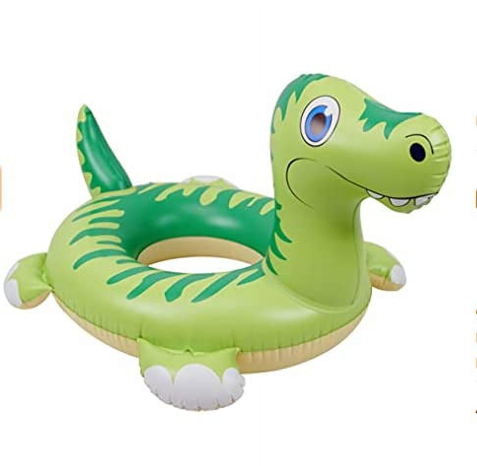 MelinSam Large Dinosaur Inflatable Pool Float, Kids Water Fun, Squeak ...