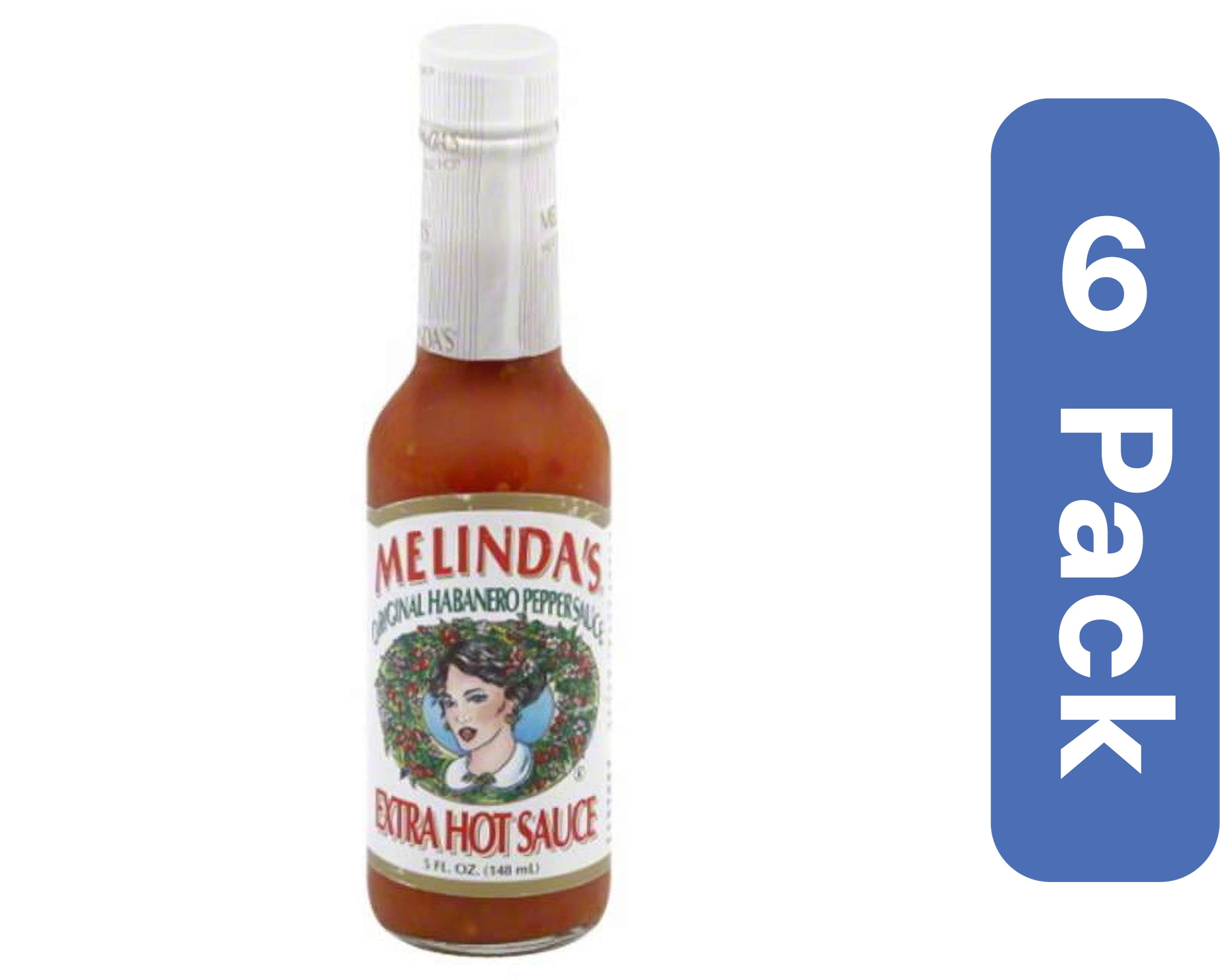 Melinda's Extra Hot Pepper Sauce, 5 oz (Pack of 6) - Walmart.com