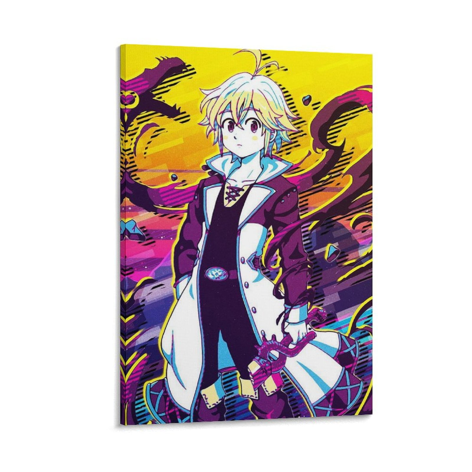 Meliodas - Seven Deadly Sins Poster Canvas Poster Wall Art Picture ...