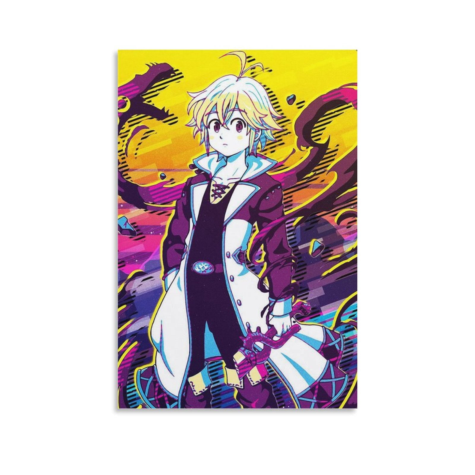 Meliodas - Seven Deadly Sins Poster Posters Art Print Wall Photo Paint ...