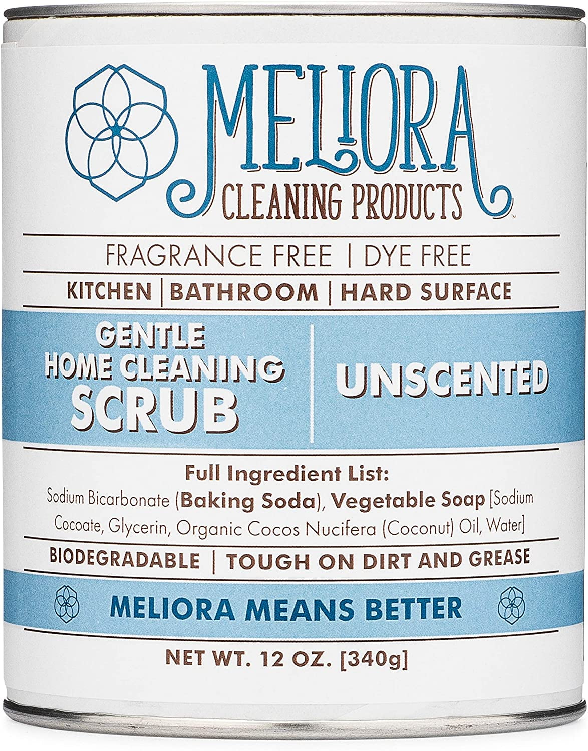 Meliora Cleaning Products Gentle Home Cleaning Scrub - Scouring ...