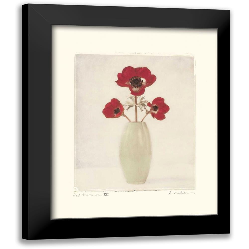 Melious, Amy 12x14 Black Modern Framed Museum Art Print Titled - Red ...