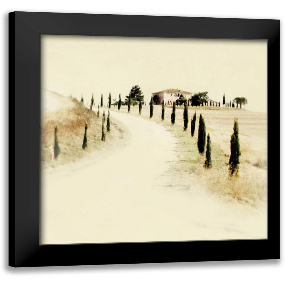 Melious, Amy 15x15 Black Modern Framed Museum Art Print Titled - Tuscan ...